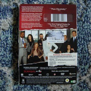 Abc Studios | Media | Scandal Complete Second Season Sealed Dvd | Poshmark